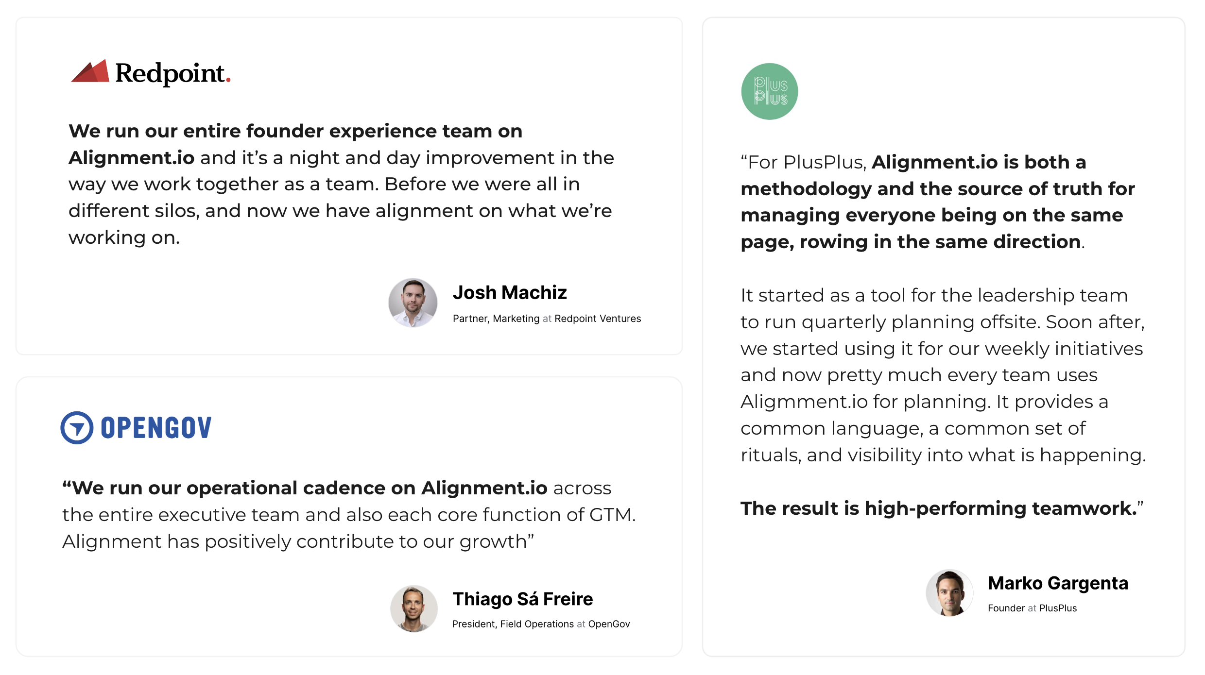 Alignment: Strategy Execution Frameworks to Align Every Team